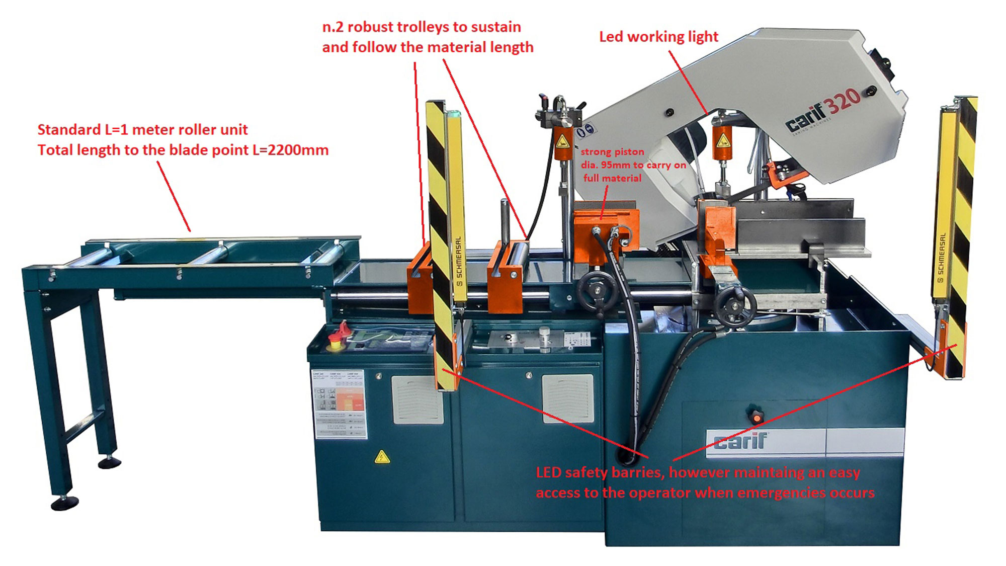 Carif 320 BA Bandsaws