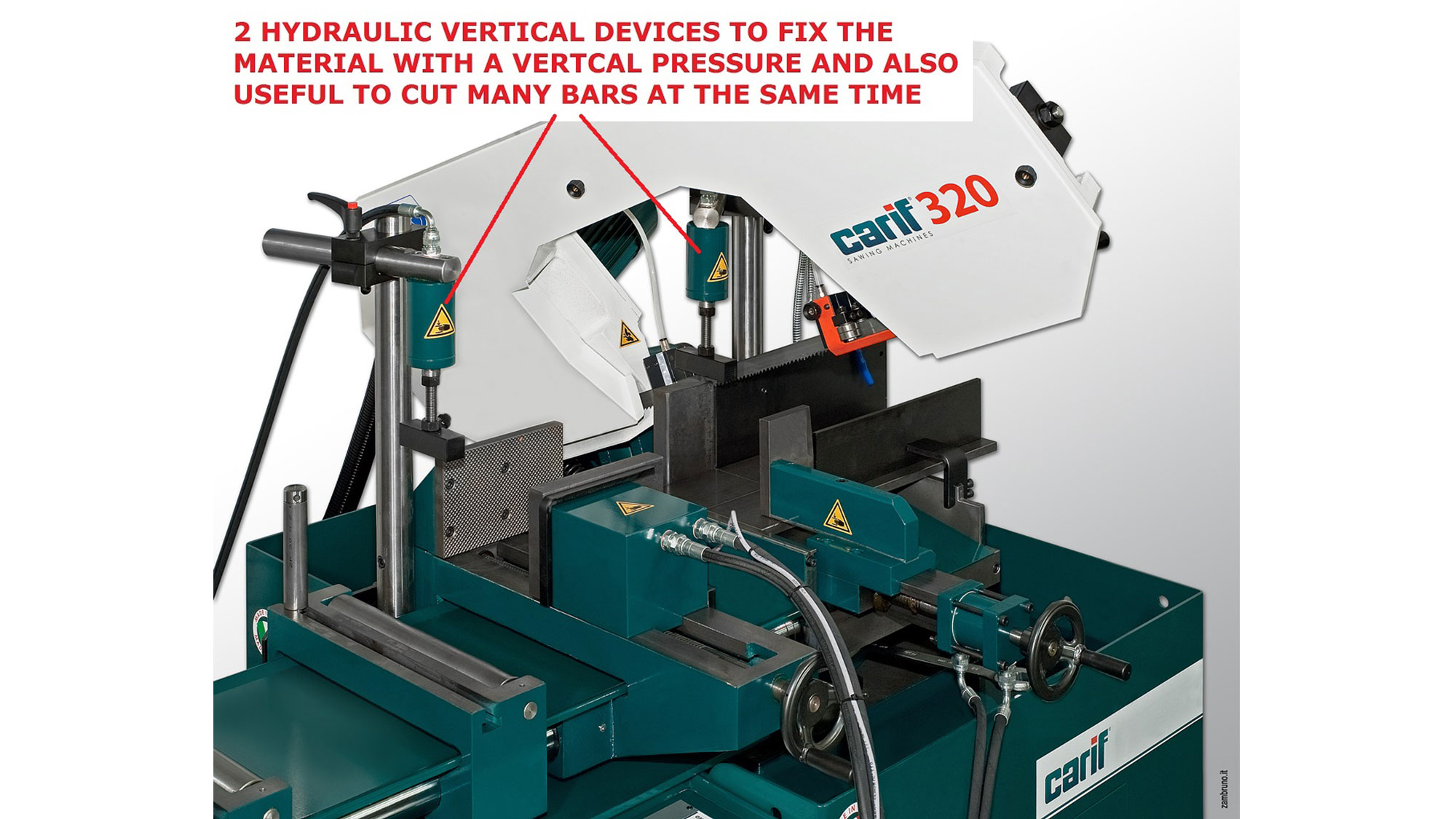 CARIF 320 BA Range CNC Automatic Bandsaws - RK International