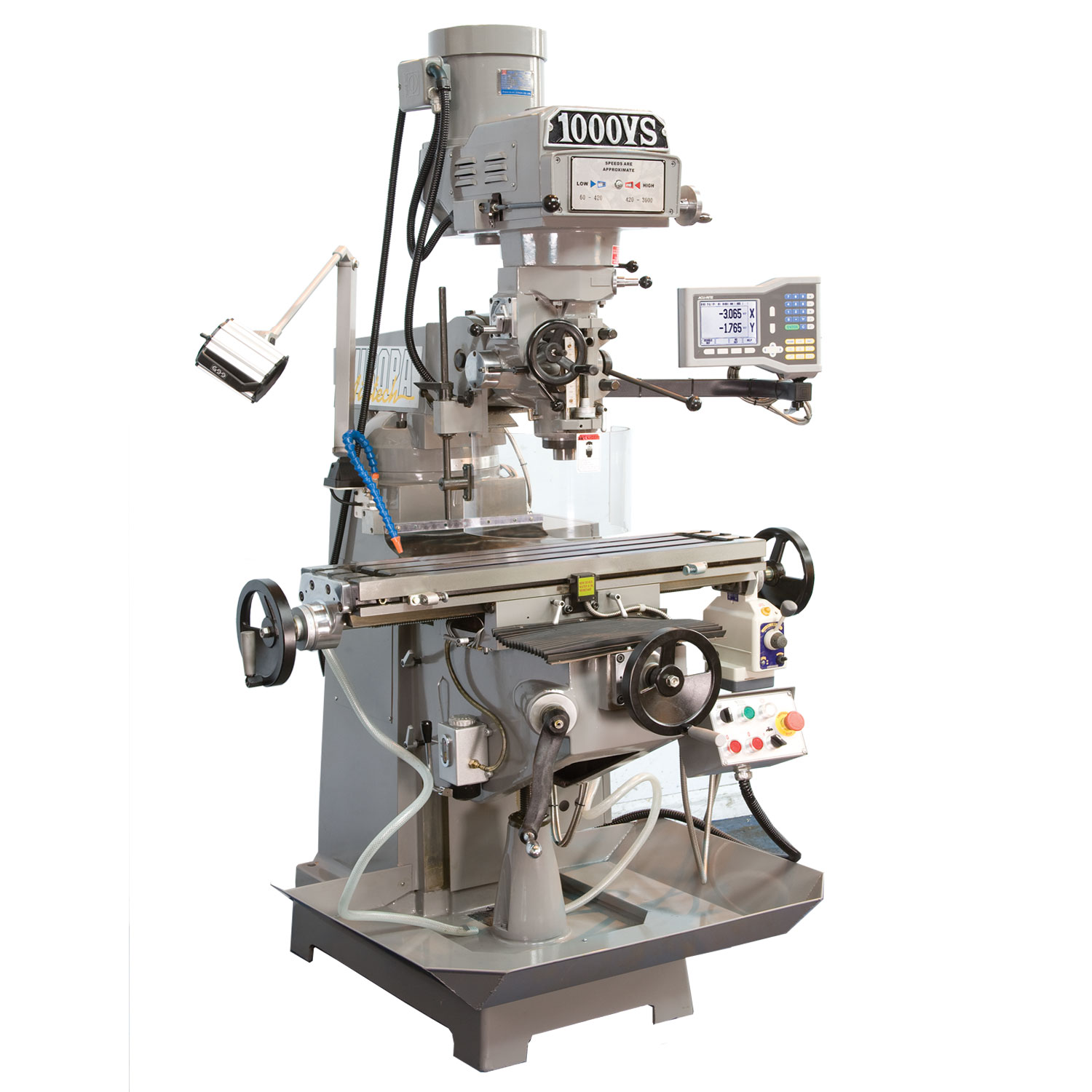 EUROPA Milltech 1000VS Turret Mill - RK International