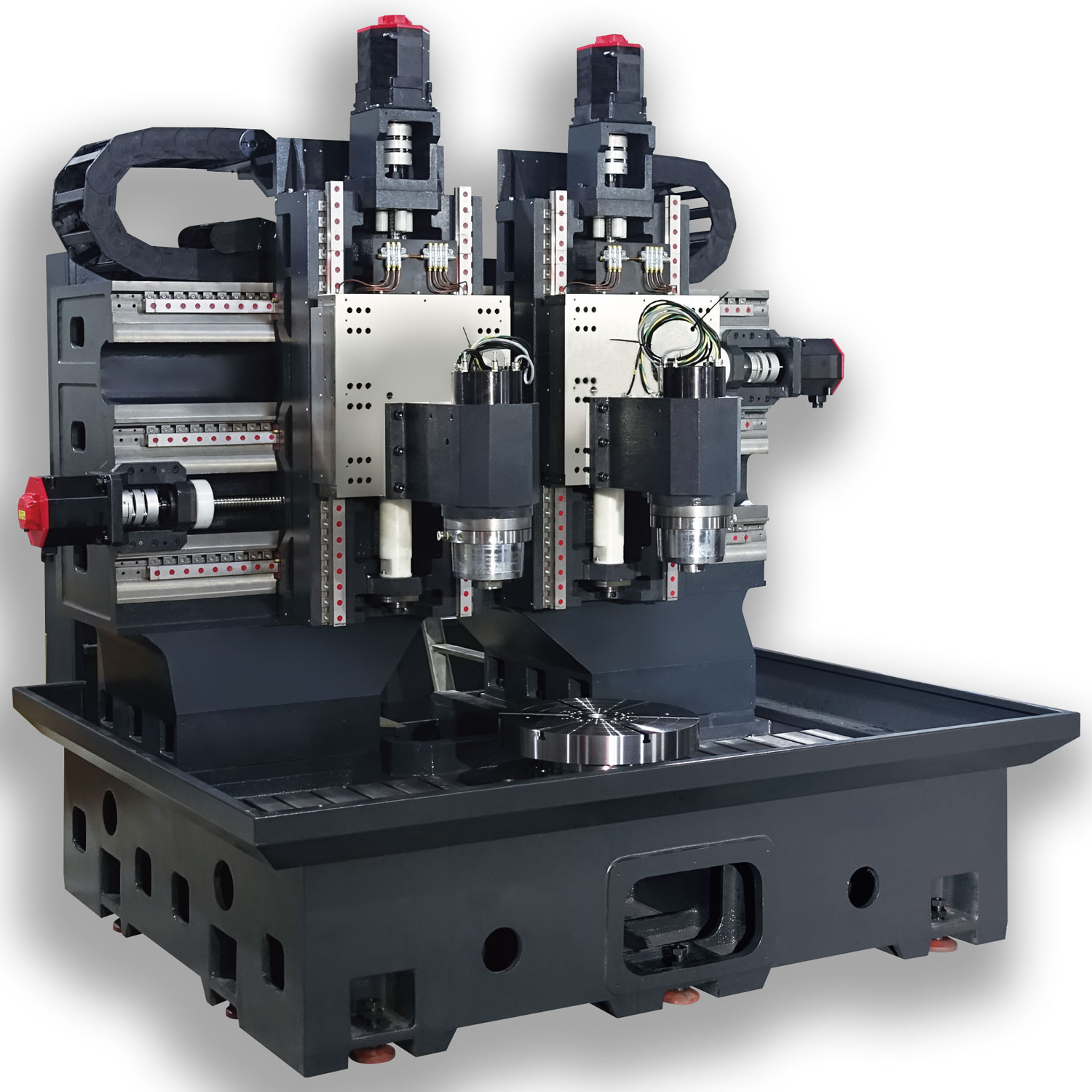 Twin spindle grinders