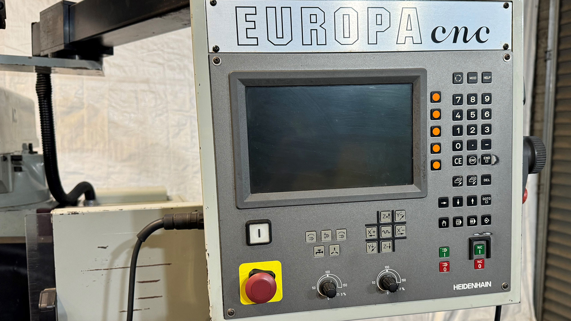 Used Europa Milltech 5000 CNC Turret Milling Machine - RK International