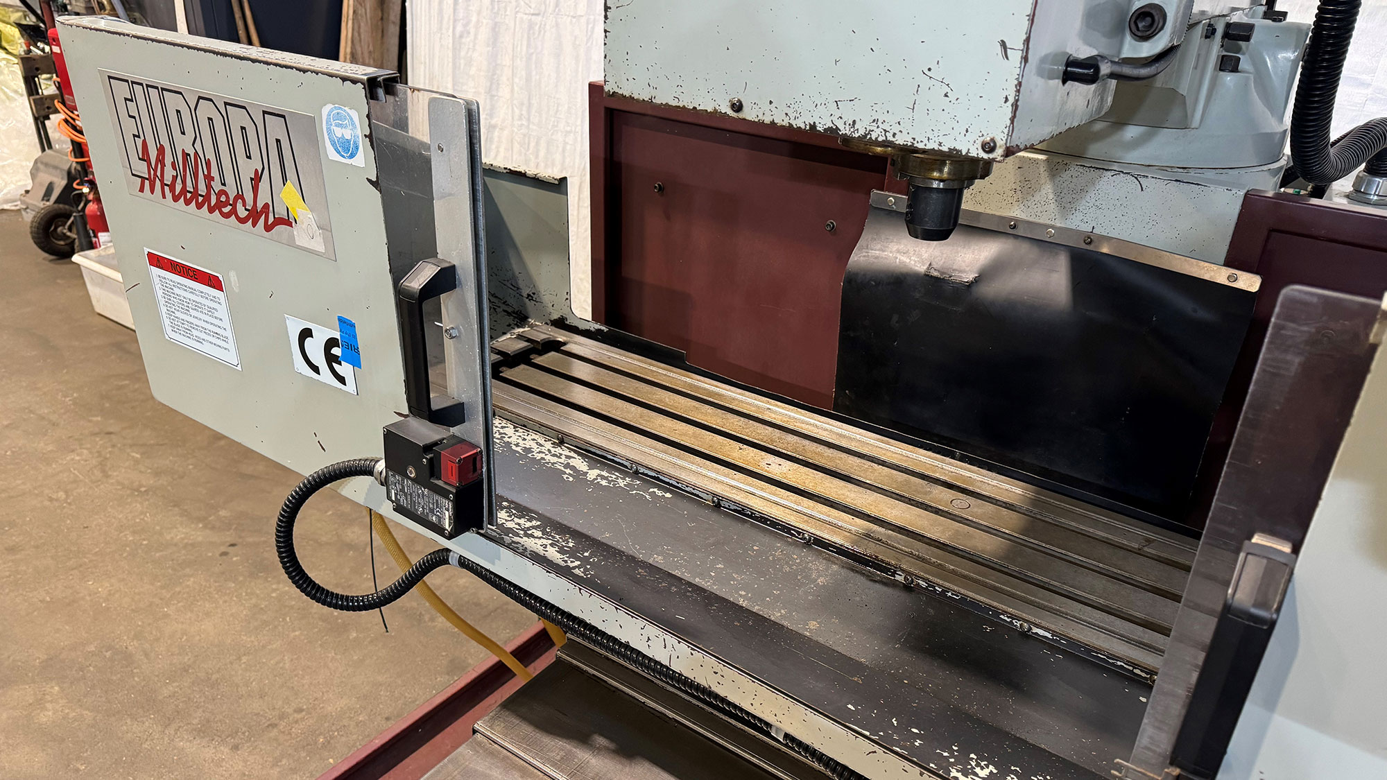 Used Europa Milltech 5000 CNC Turret Milling Machine - RK International