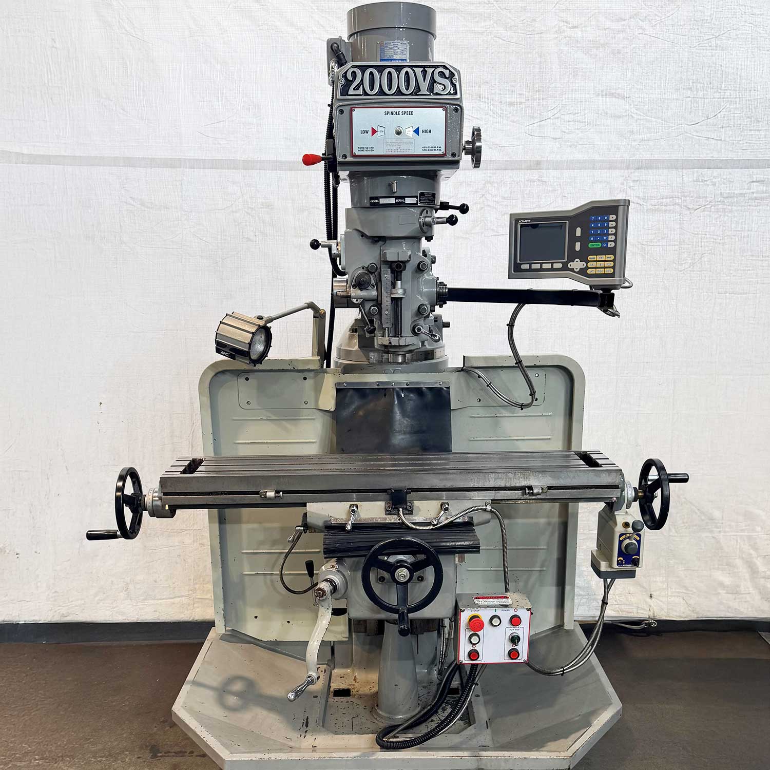 Used Europa Milltech 2000 VS Turret Milling Machine - RK International